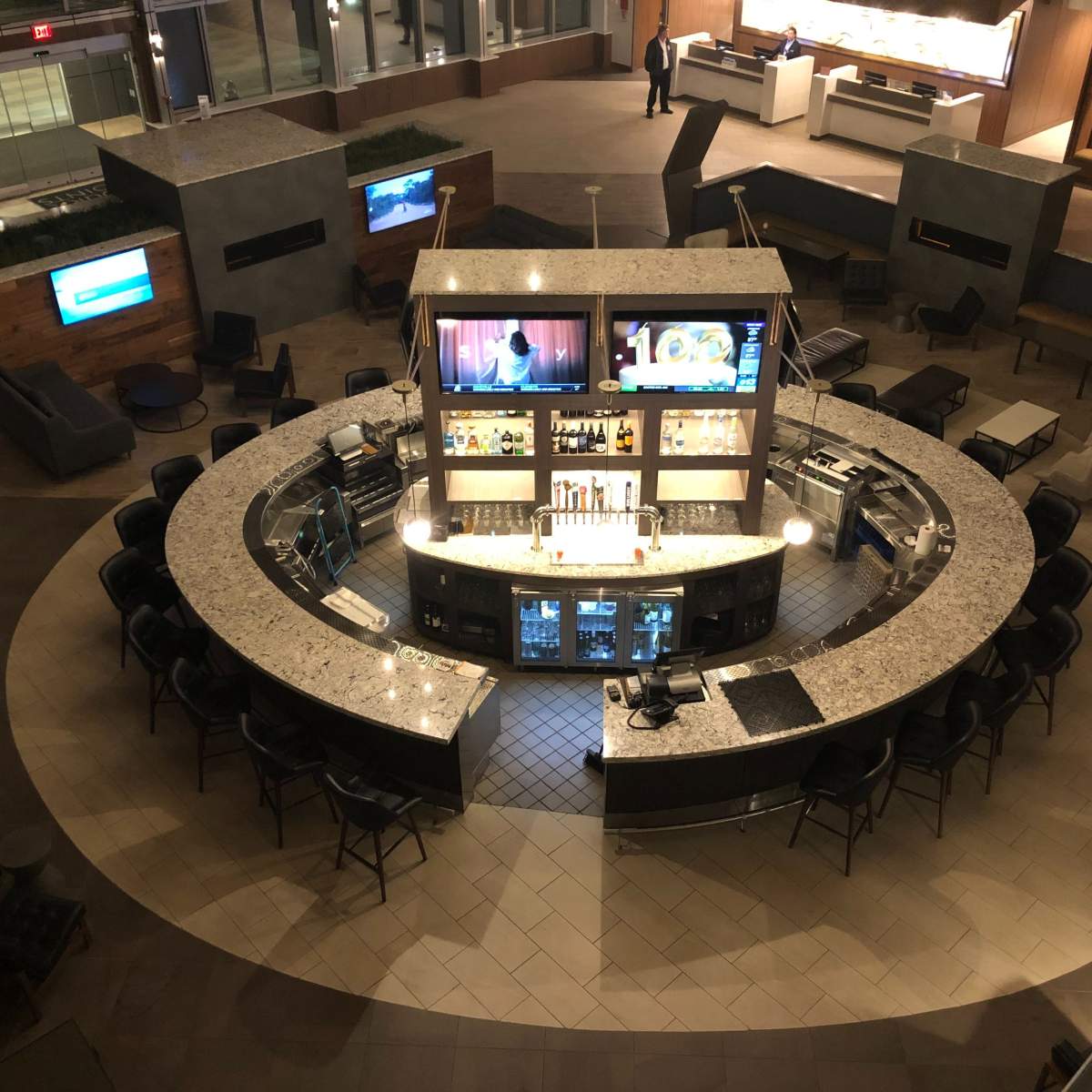 Radius Drink Rail - Bear Metal Works