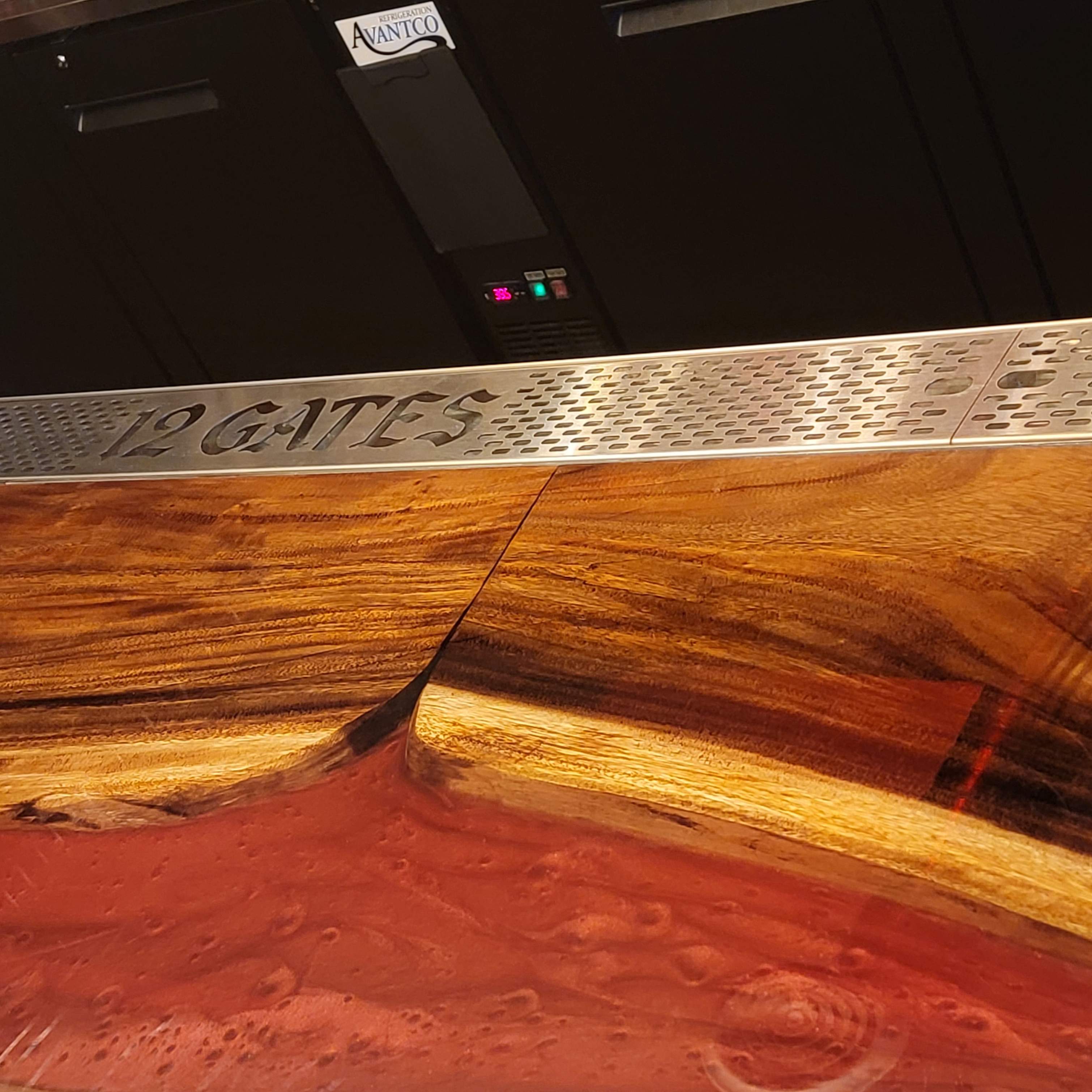 Custom Drink Rail - Bear Metal Works