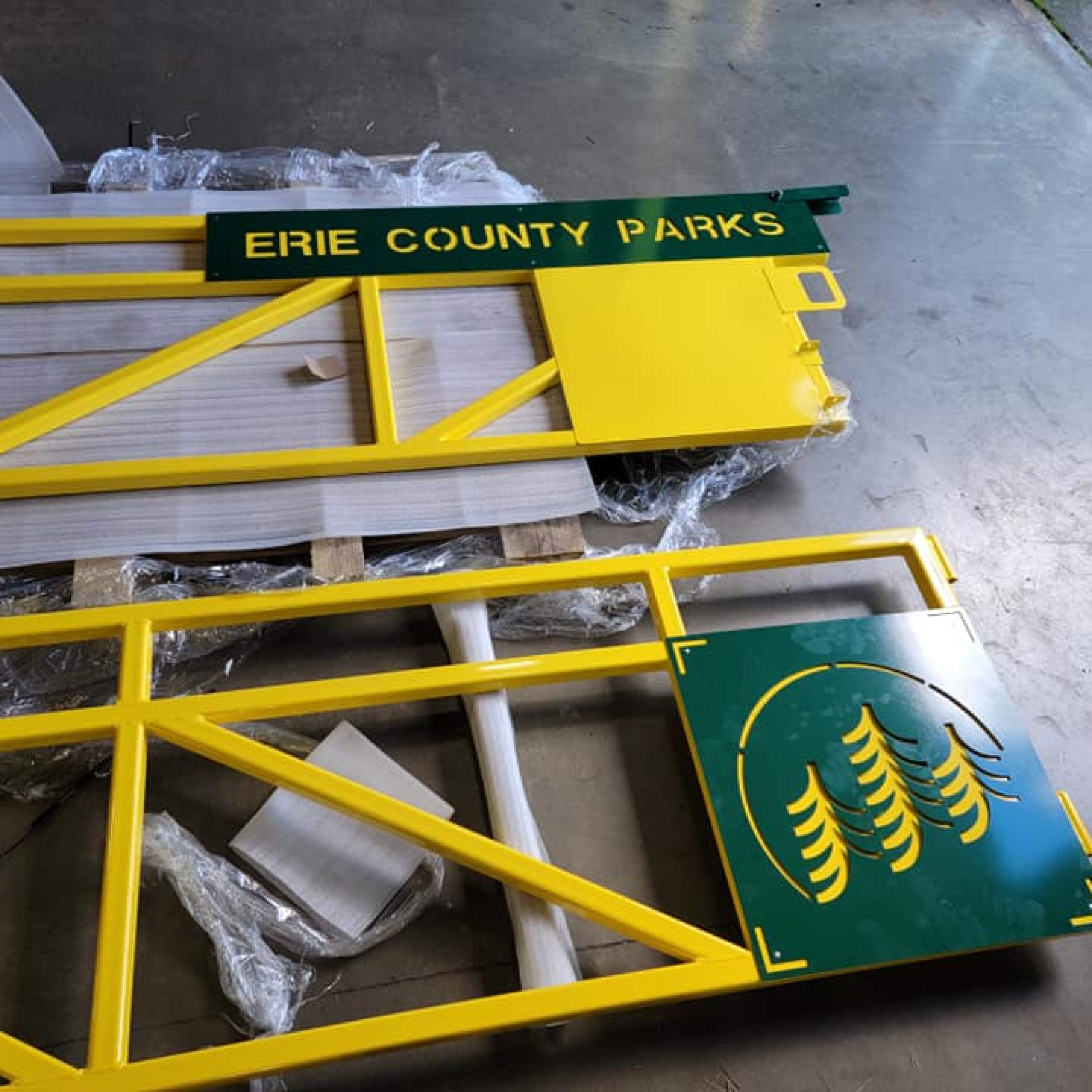 Erie County Park Gates - Bear Metal Works