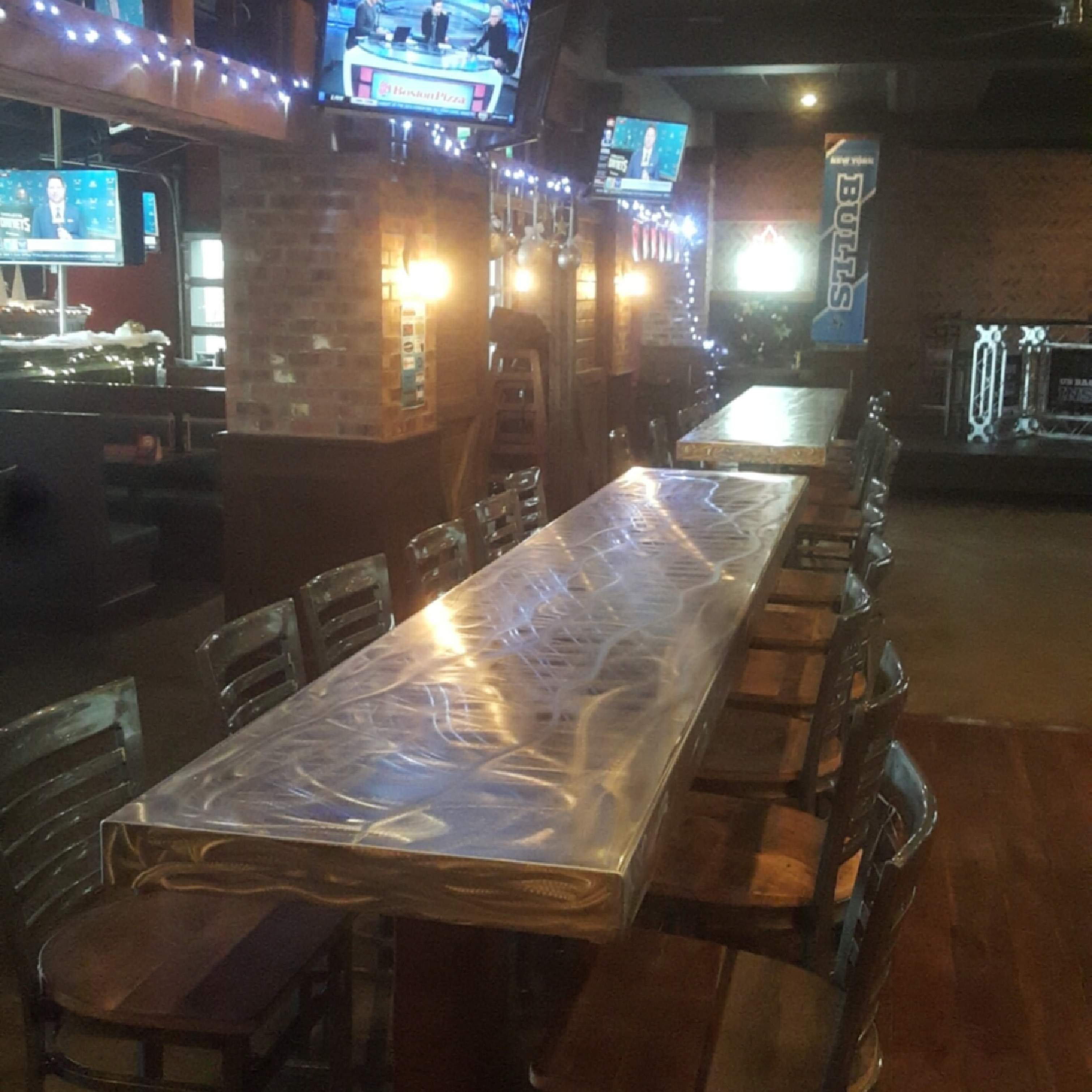 Custom stainless steel table tops - Bear Metal Works