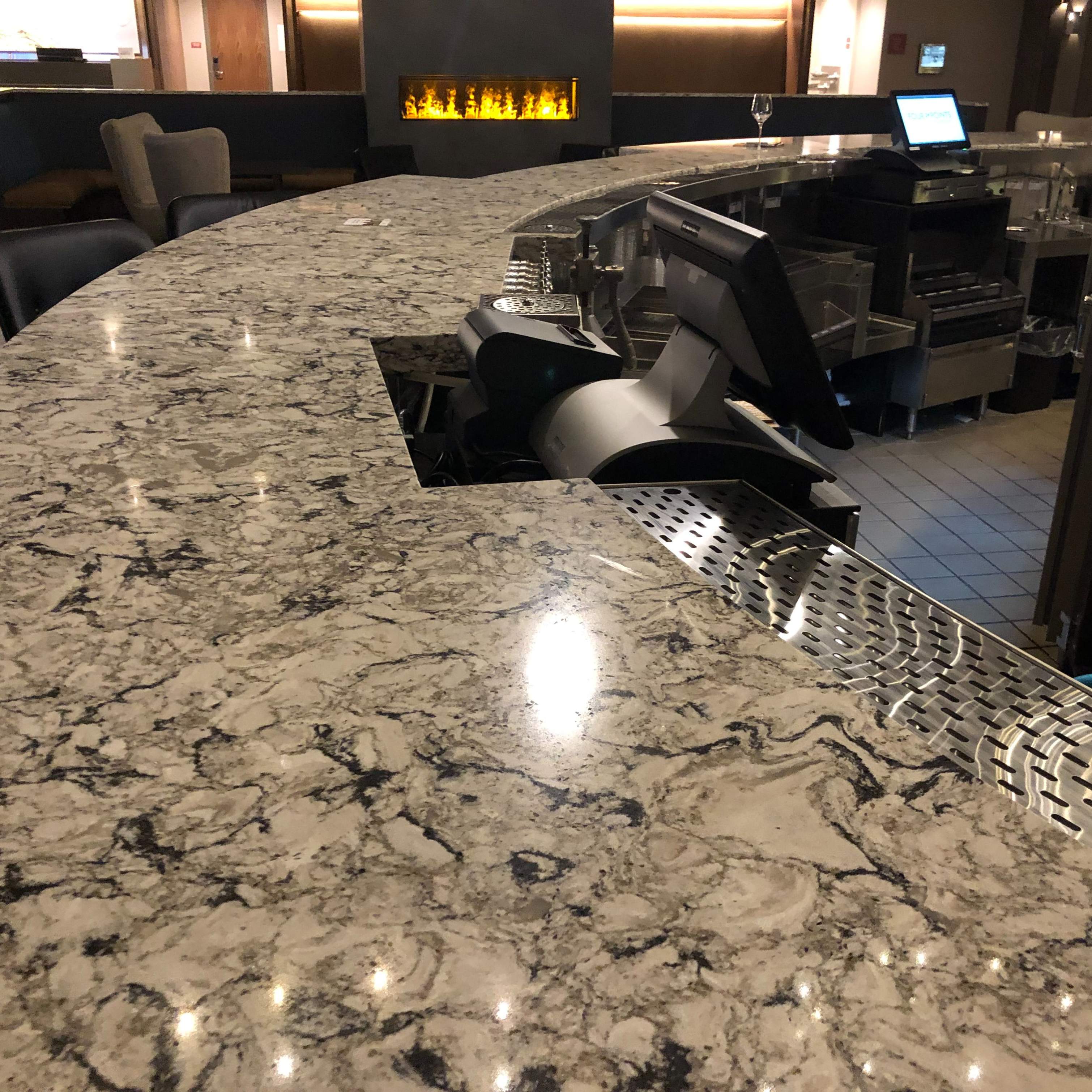 Radius Drink Rail - Bear Metal Works