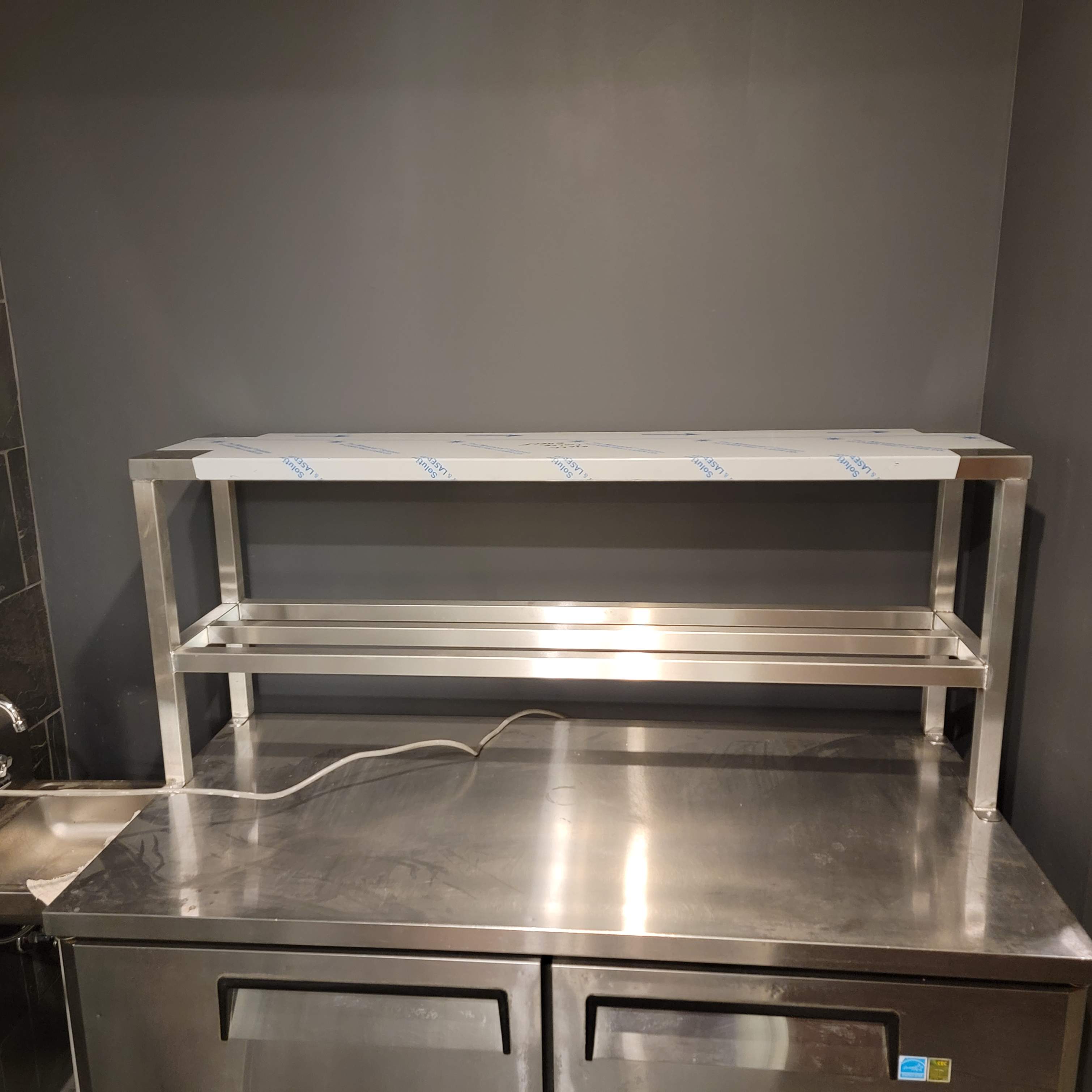 Stainless Kitchen Shelving - Bear Metal Works