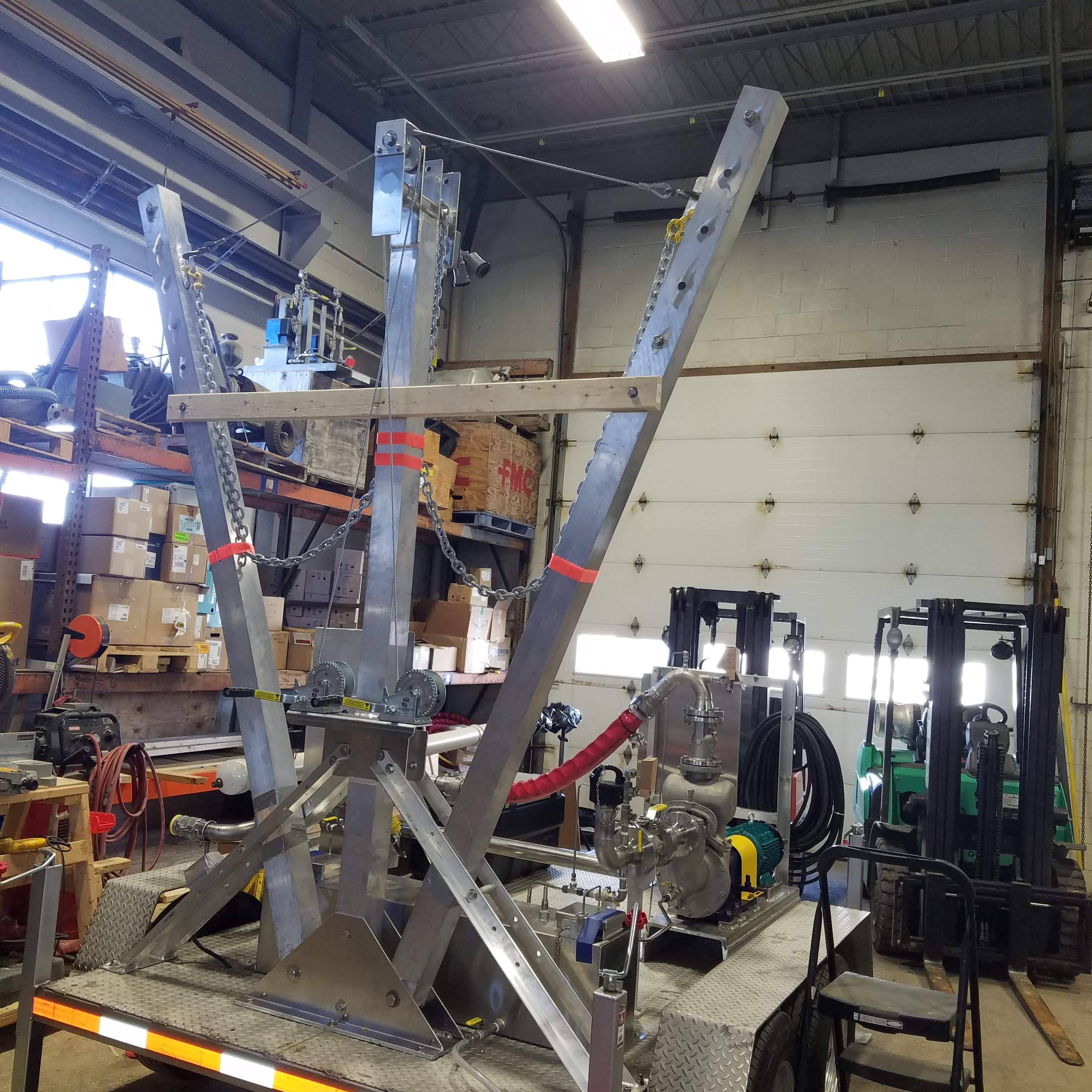 Aluminum Trailer Boom - Bear Metal Works