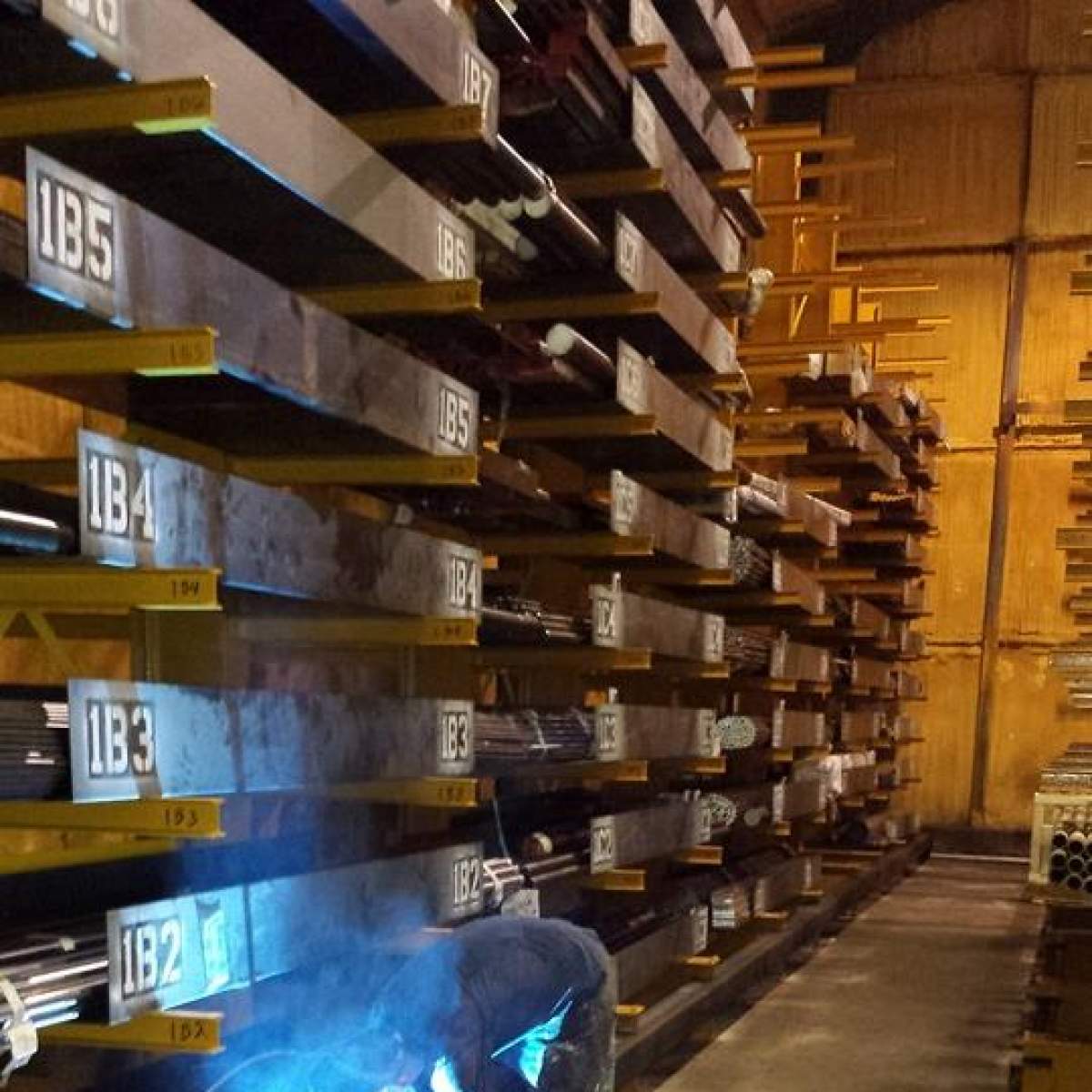 Installed Pipe & Tube Racks - Bear Metal Works