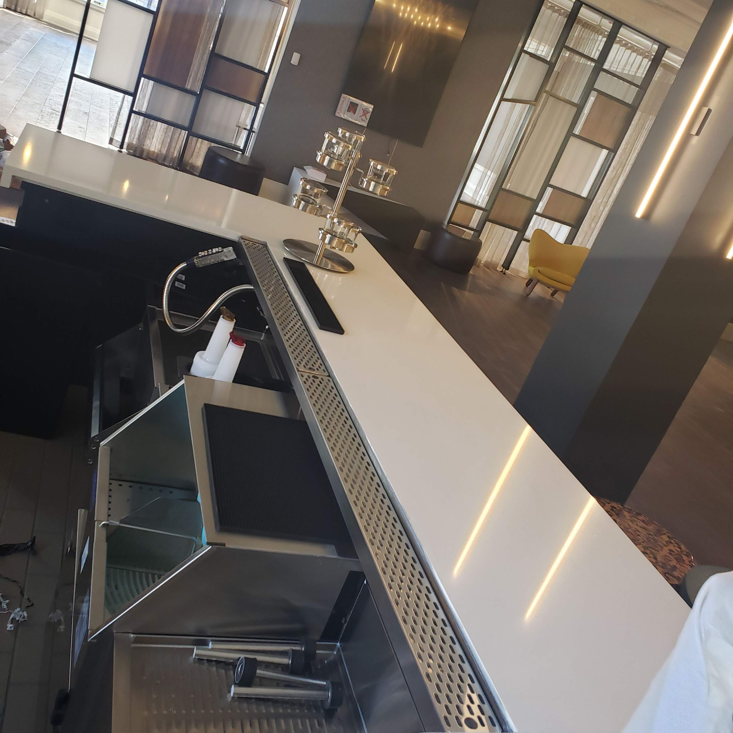 Custom Drink Rail - Bear Metal Works