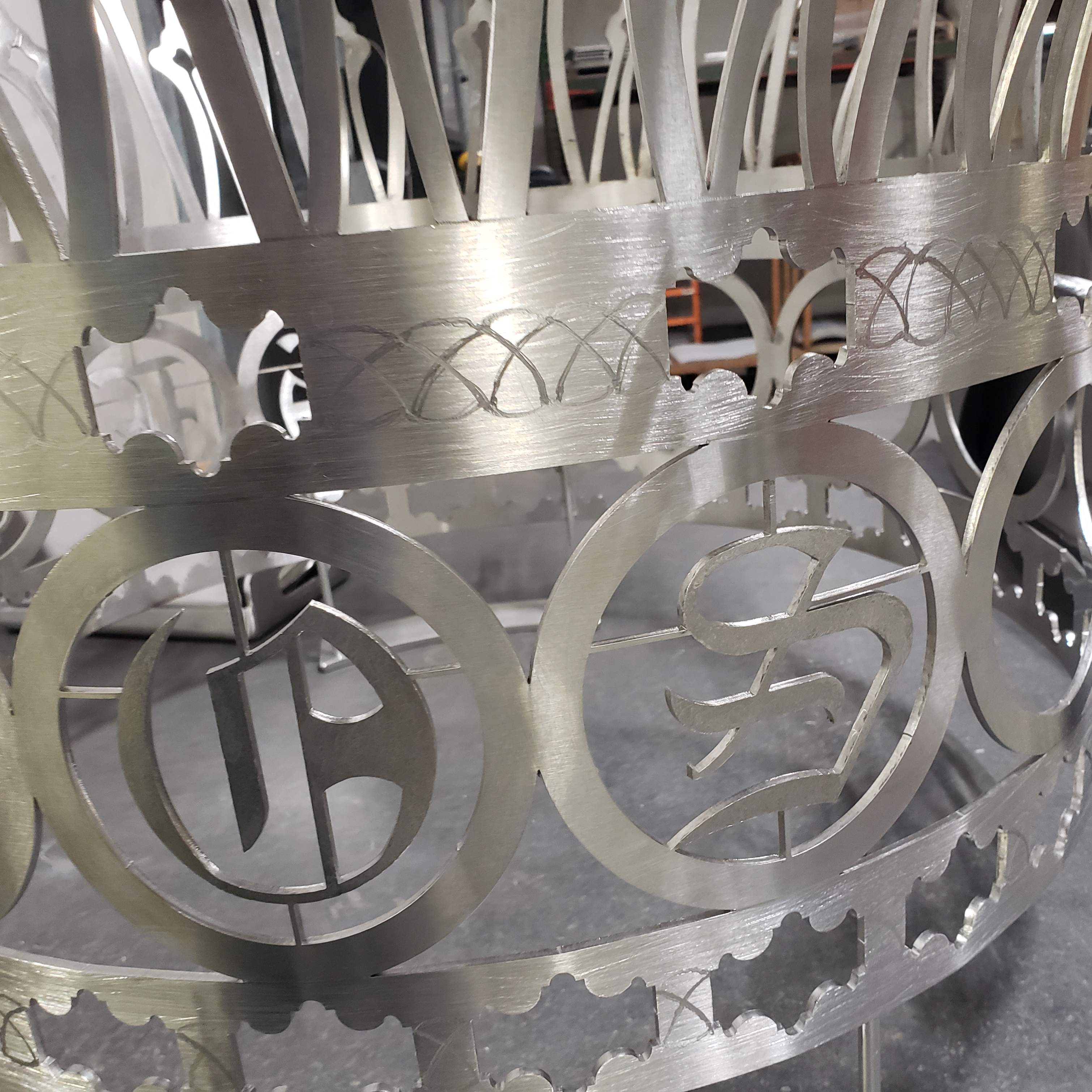 Custom Crown for Statue - Bear Metal Works