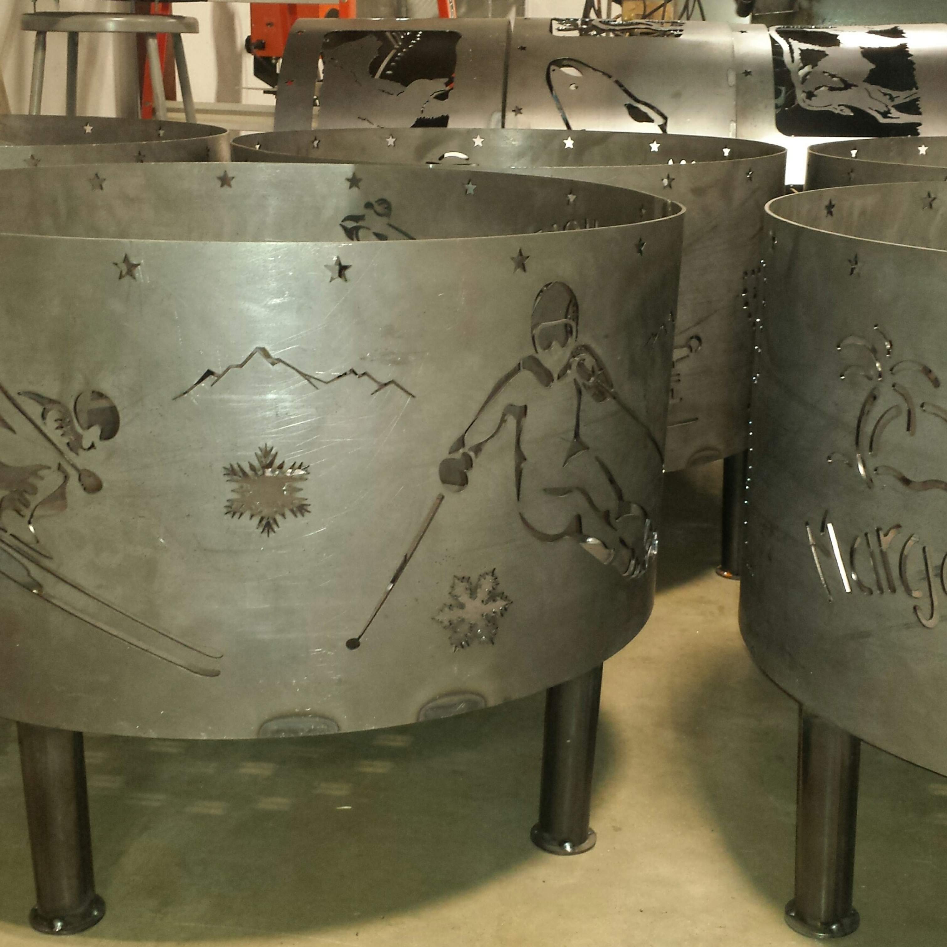 Custom Fire Pits - Bear Metal Works