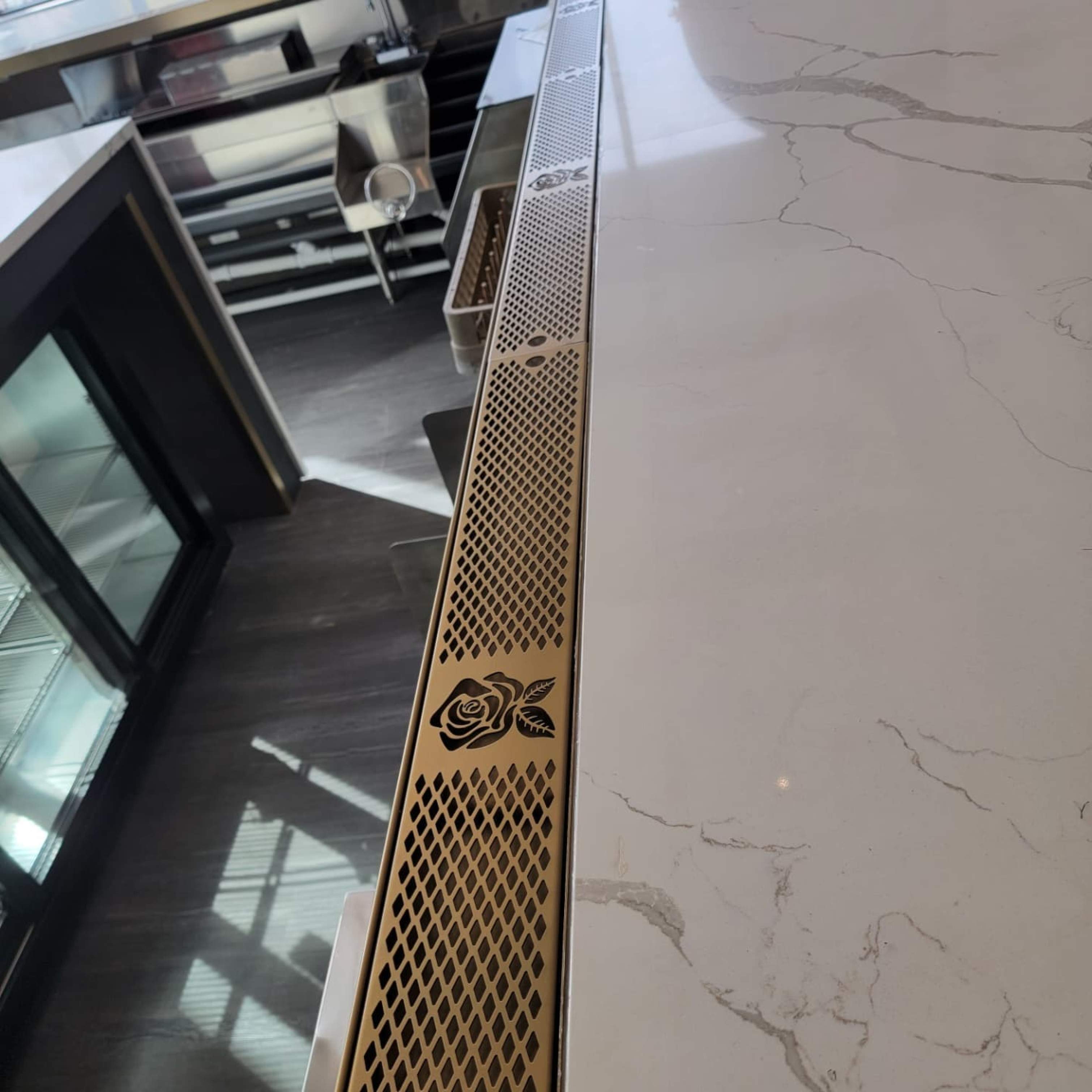 Custom Brass Bar Project - Bear Metal Works