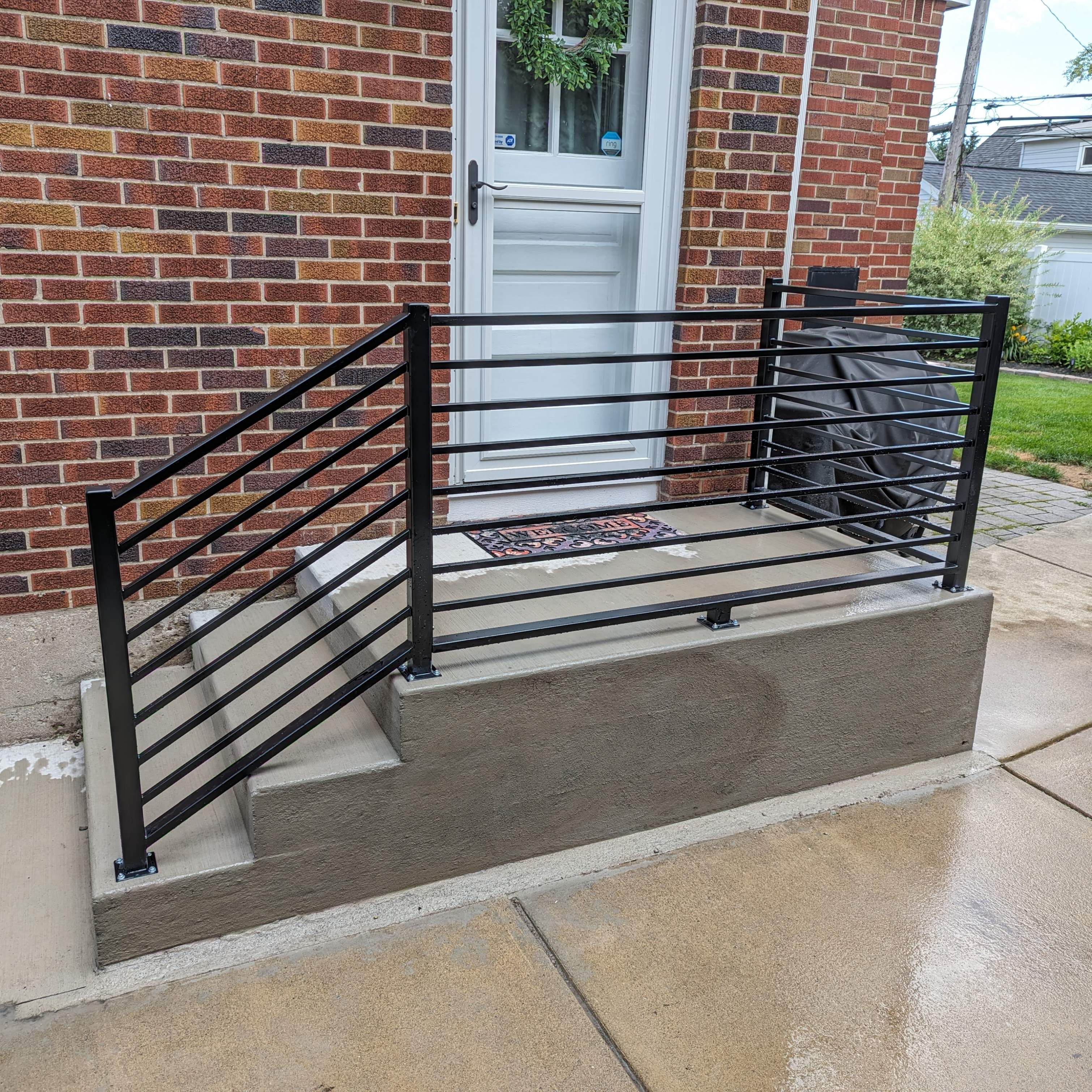 Modern Stair Handrail - Bear Metal Works