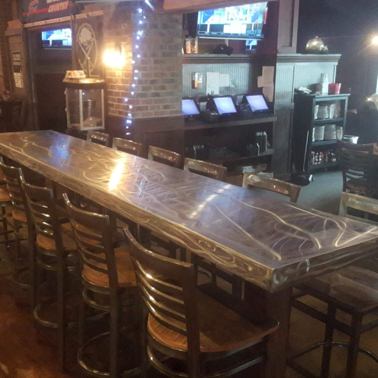 Custom stainless steel table tops - Bear Metal Works