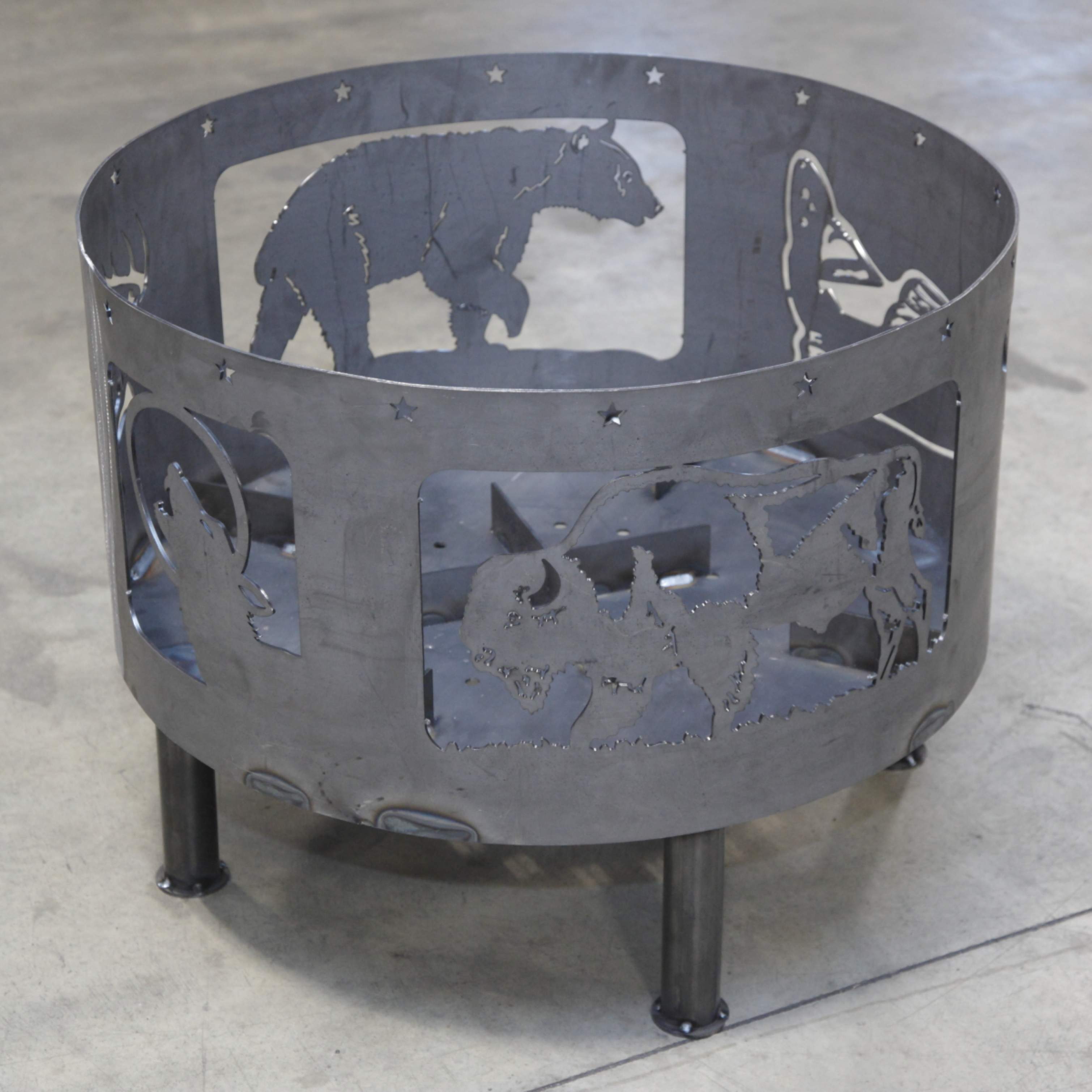 Custom Fire Pits - Bear Metal Works
