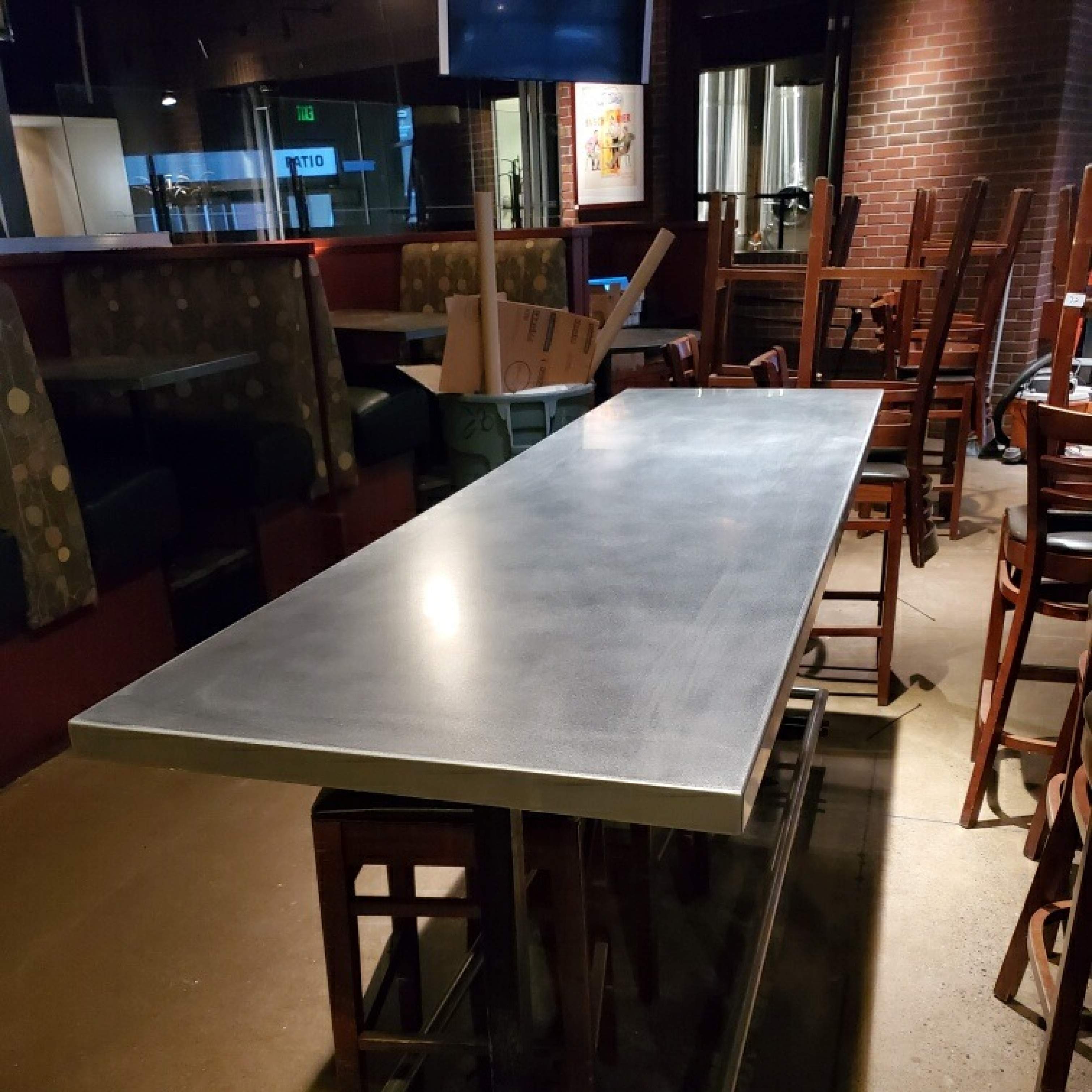 Copper Bar/Stainless Tables - Bear Metal Works