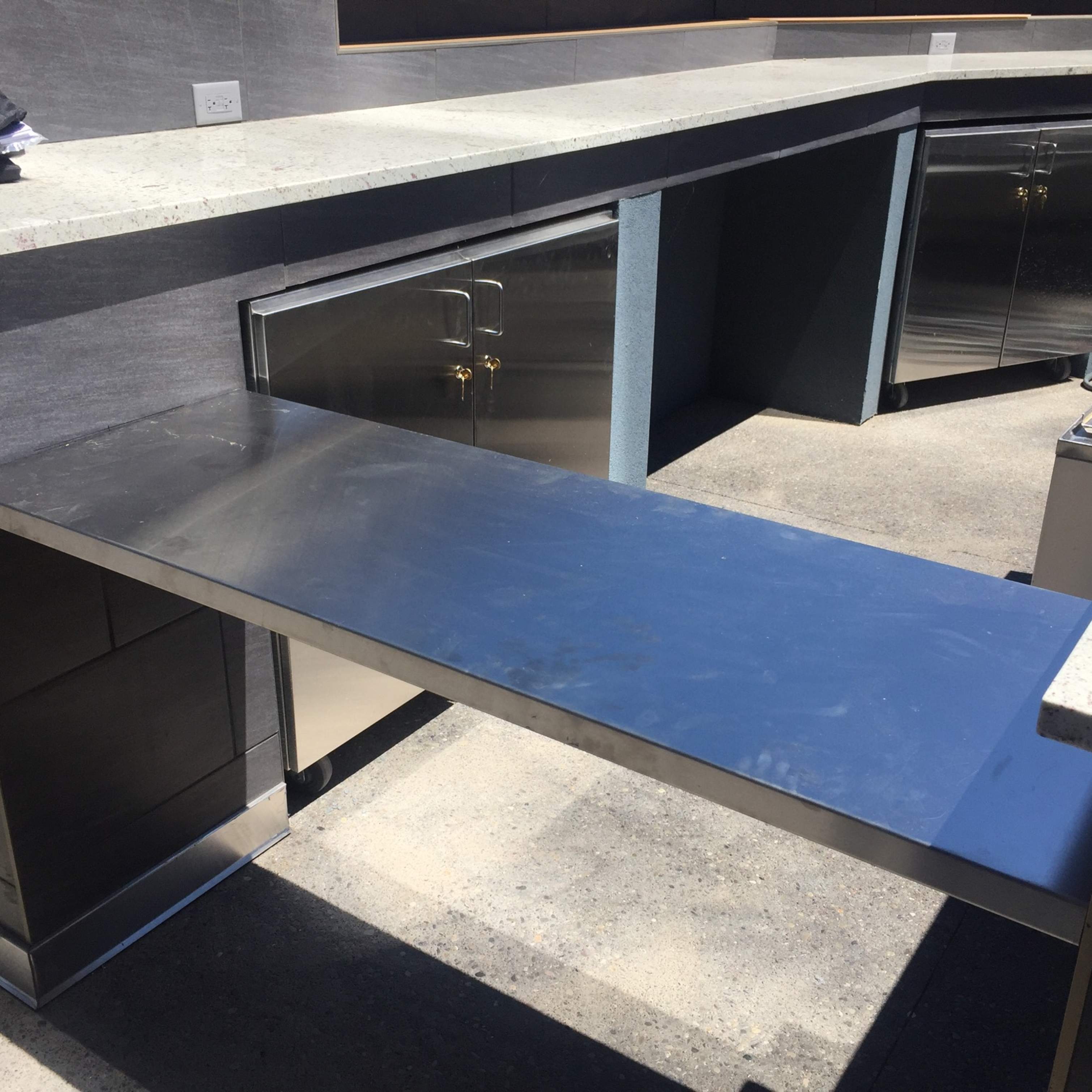 Stainless Steel Bar Cabinets - Bear Metal Works