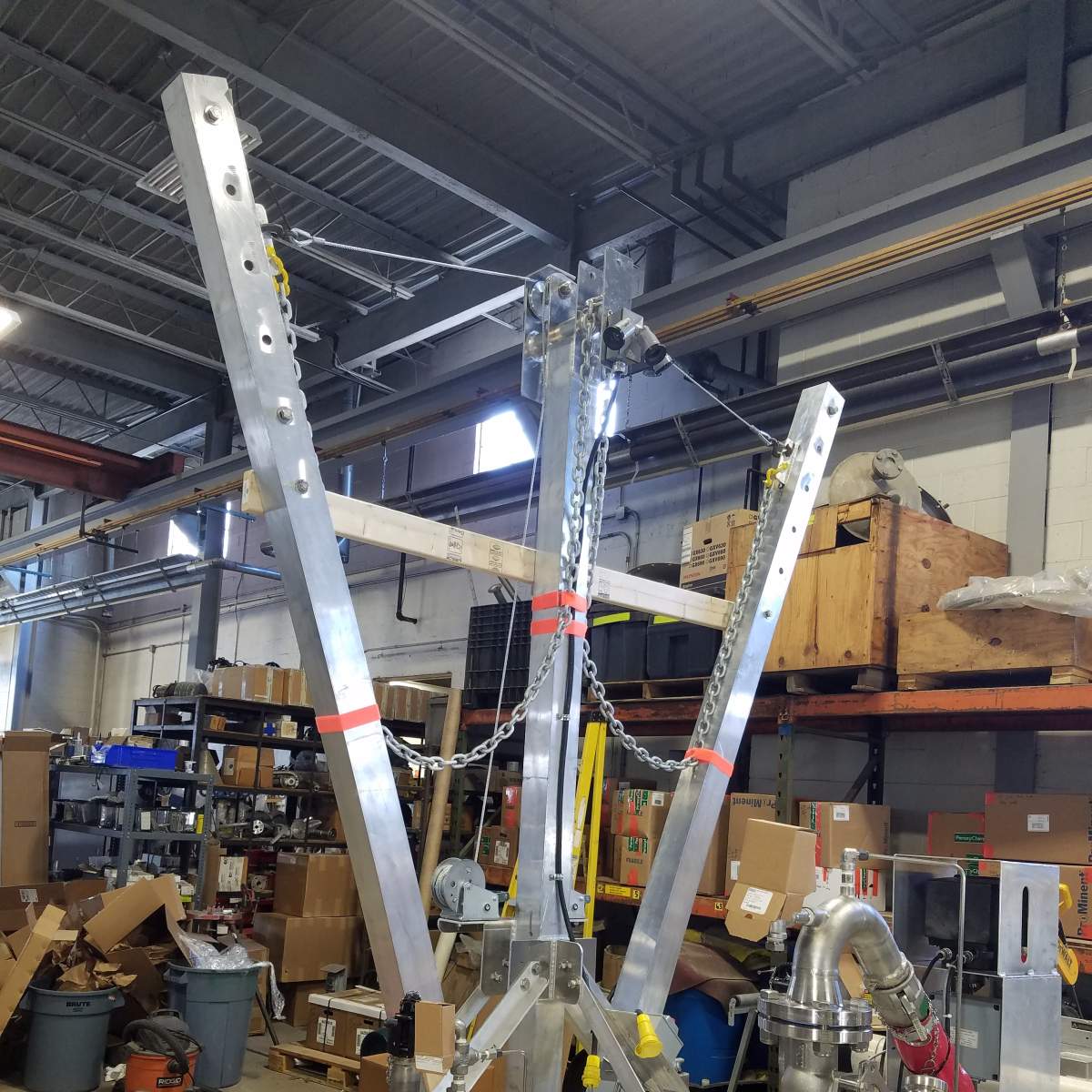 Aluminum Trailer Boom - Bear Metal Works